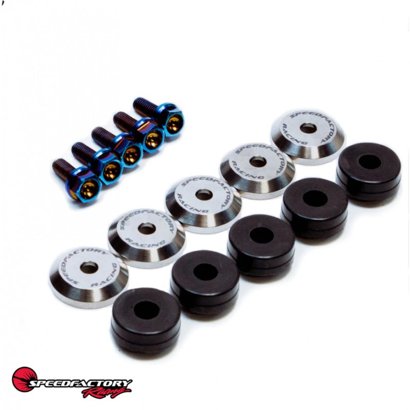 SpeedFactory Racing Titanium Valve Cover Hardware Kit for F20C/F22C1 ...