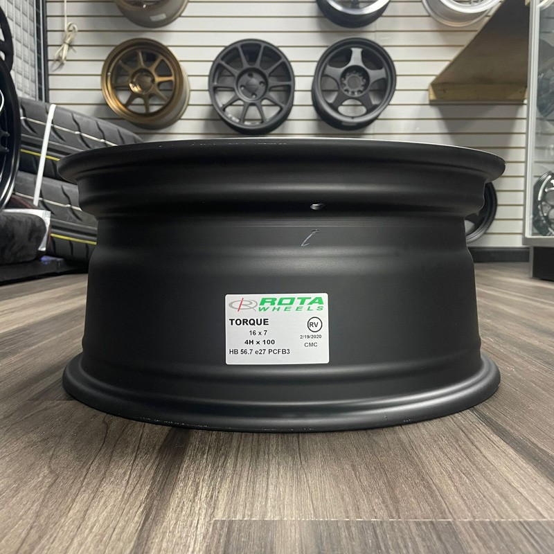 Rota Wheels Torque 16X7 4/100 Matte Black